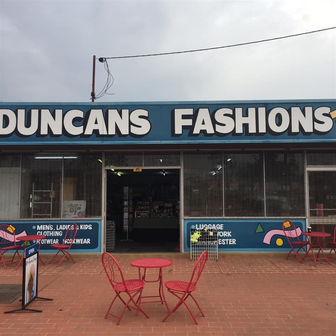 Duncans Fashions and Coffee Bar Lightning Ridge Region